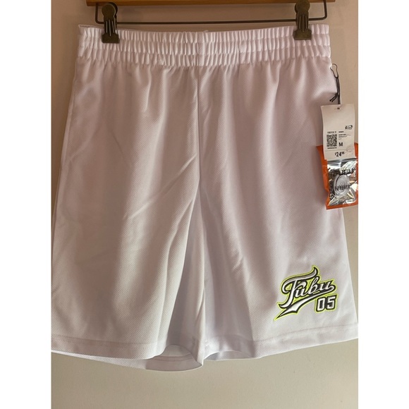 FUBU | Shorts | Forever 2 Fubu Shorts With Shoestrings White Lime Green ...